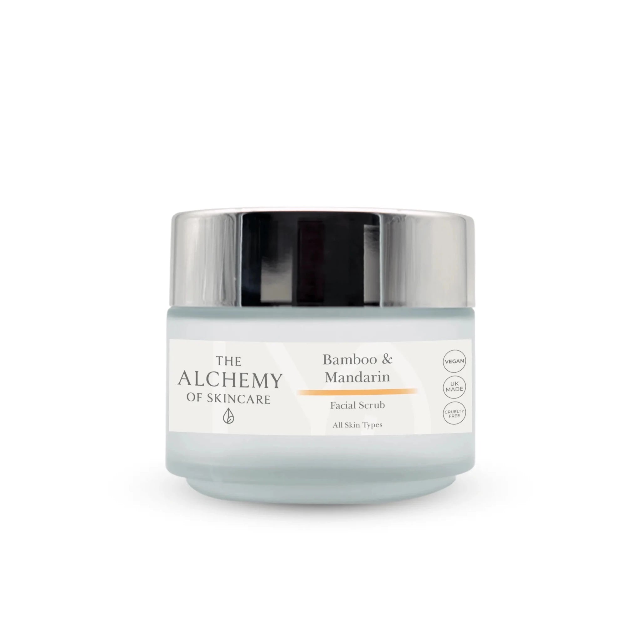 Bamboo & Mandarin Vegan And Cruelty Free Facial Scrub – Alchemy of Skincare